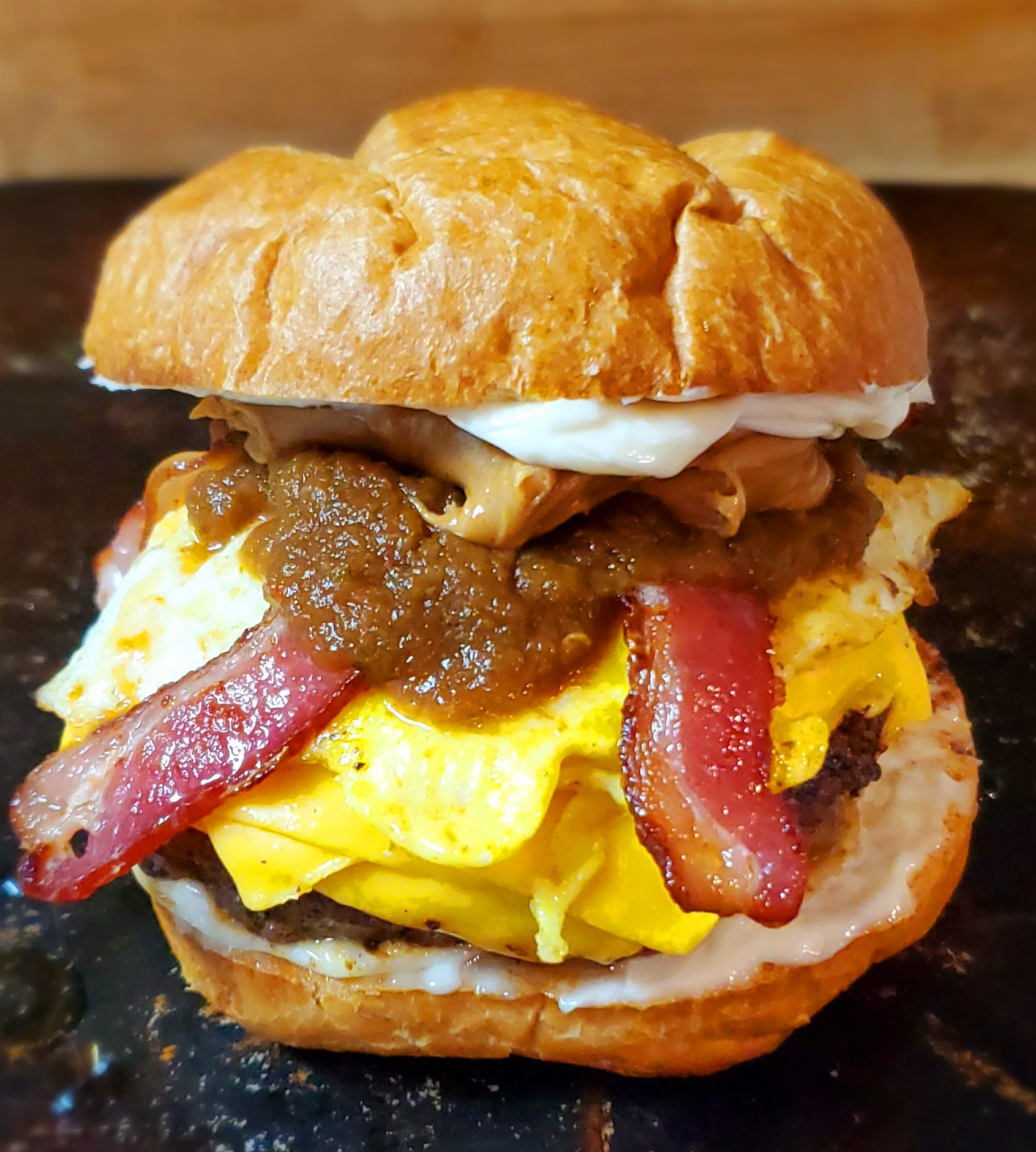 Goober In The Morning Burger – Girl-Chef Tastes