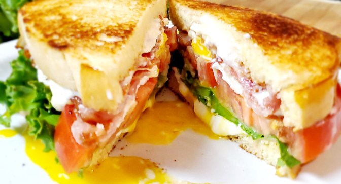 Classic BLT On Brioche W/ A Fried Egg – Girl-Chef Tastes